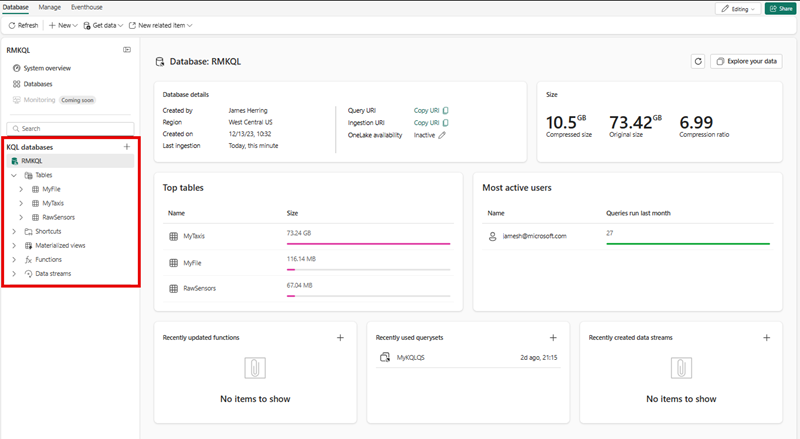 Real Time Intelligence In Microsoft Fabric Posturindex Unip Lda